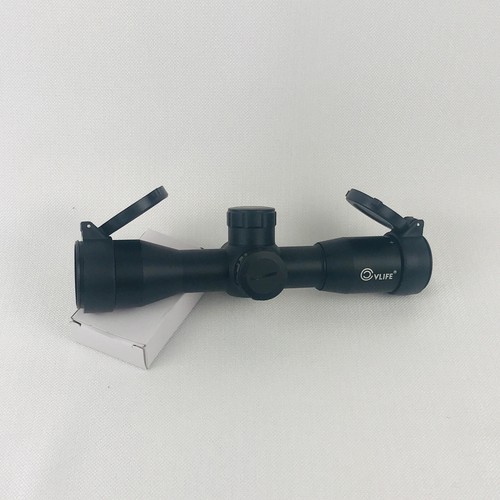 cvlife 4x32 crossbow scope professional illuminated capped turrets with ...