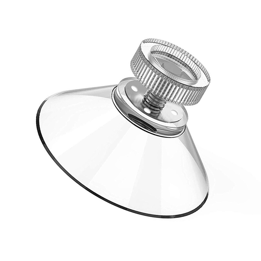 10PCS Strong Suction Cups with M4 Screw Rod Knurled Hook Clear Wall ...