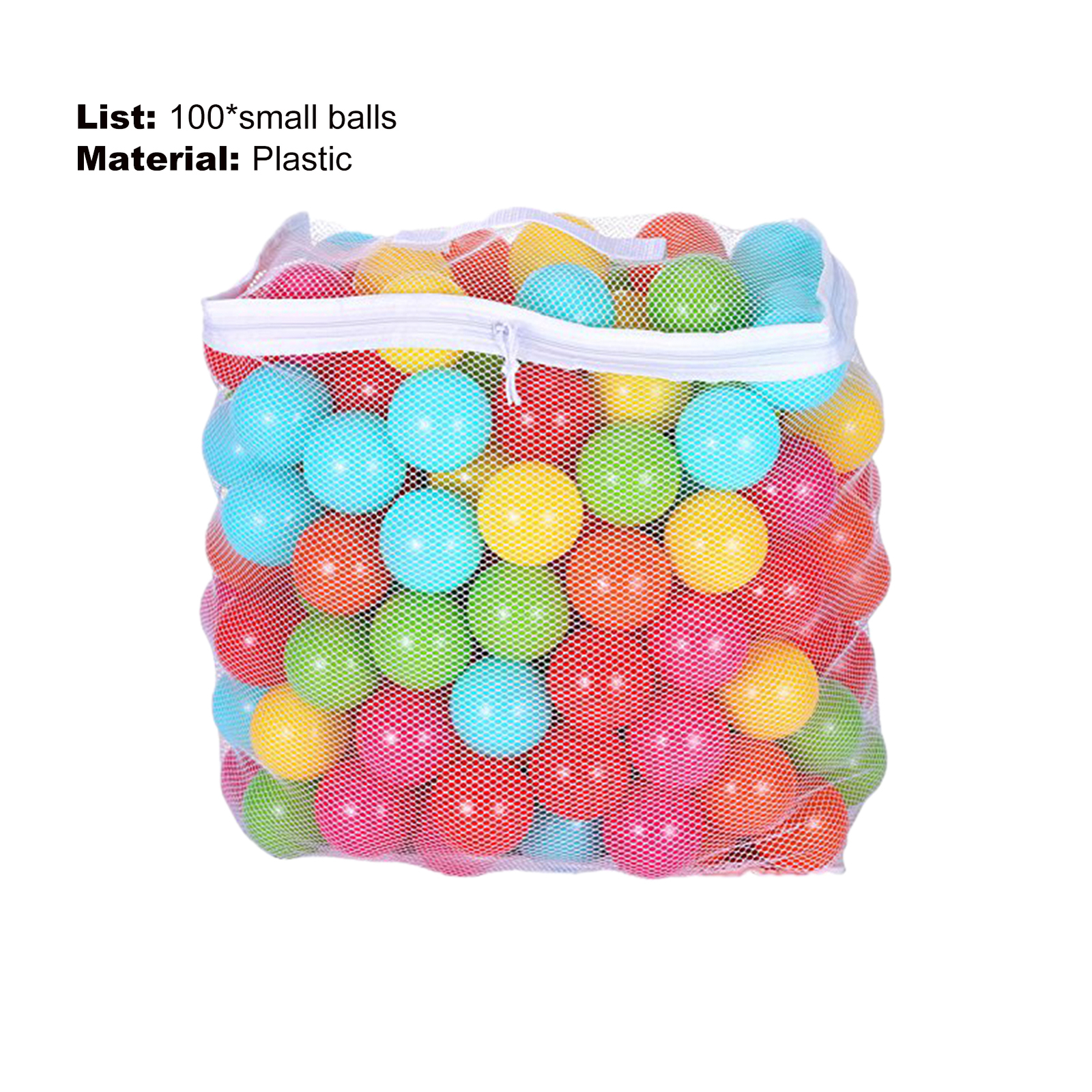 100pcs Stress Air Ball Muscle Relax Anti-crack Colorful Water Pool Ball ...