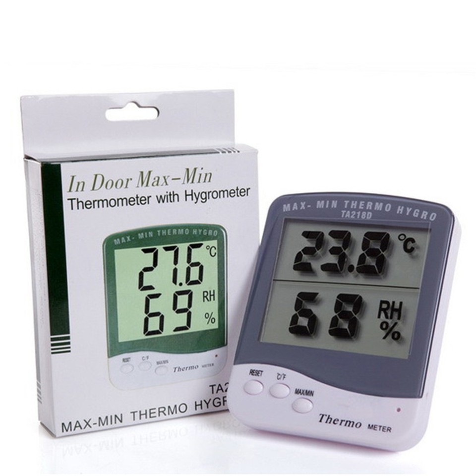 Indoor Humidity Temperature and Meter Digital Lcd Hygrometer Measurement | eBay