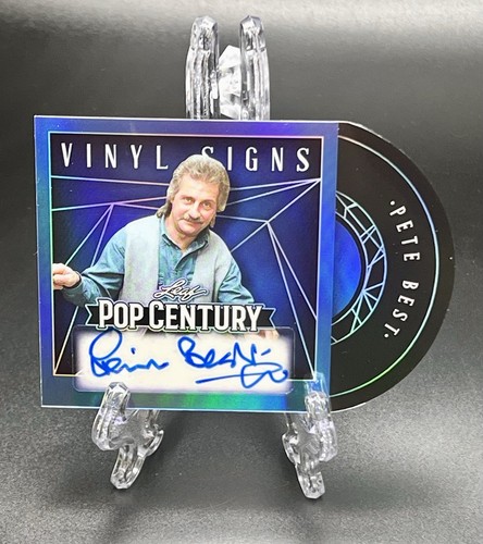 PETE BEST 2025 POP CENTURY Autographs Crystal Blue SSP /3 #VSPB1 | eBay