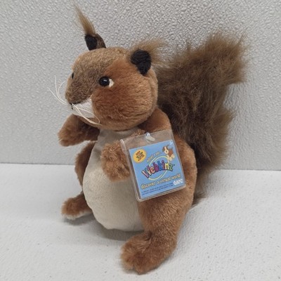 Webkinz Red Squirrel With Sealed Unused Code Tag Ganz Plush Stuffed ...
