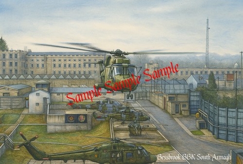 British Army Op Banner A4 Photo Print. Bessbrook Mill BBK. | eBay UK