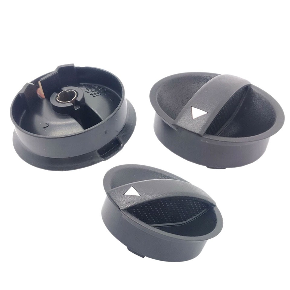 3pcs 55900-04070 Black Control Knob Fan Heater AC FITS 2012-2015 Toyota ...