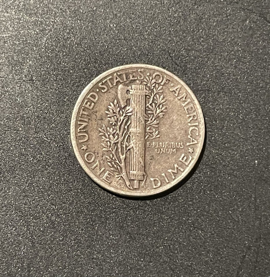 1944 W MERCURY DIME P Adolph Weinman’s "In Cod We Trust" Silver Error Coin RARE | eBay