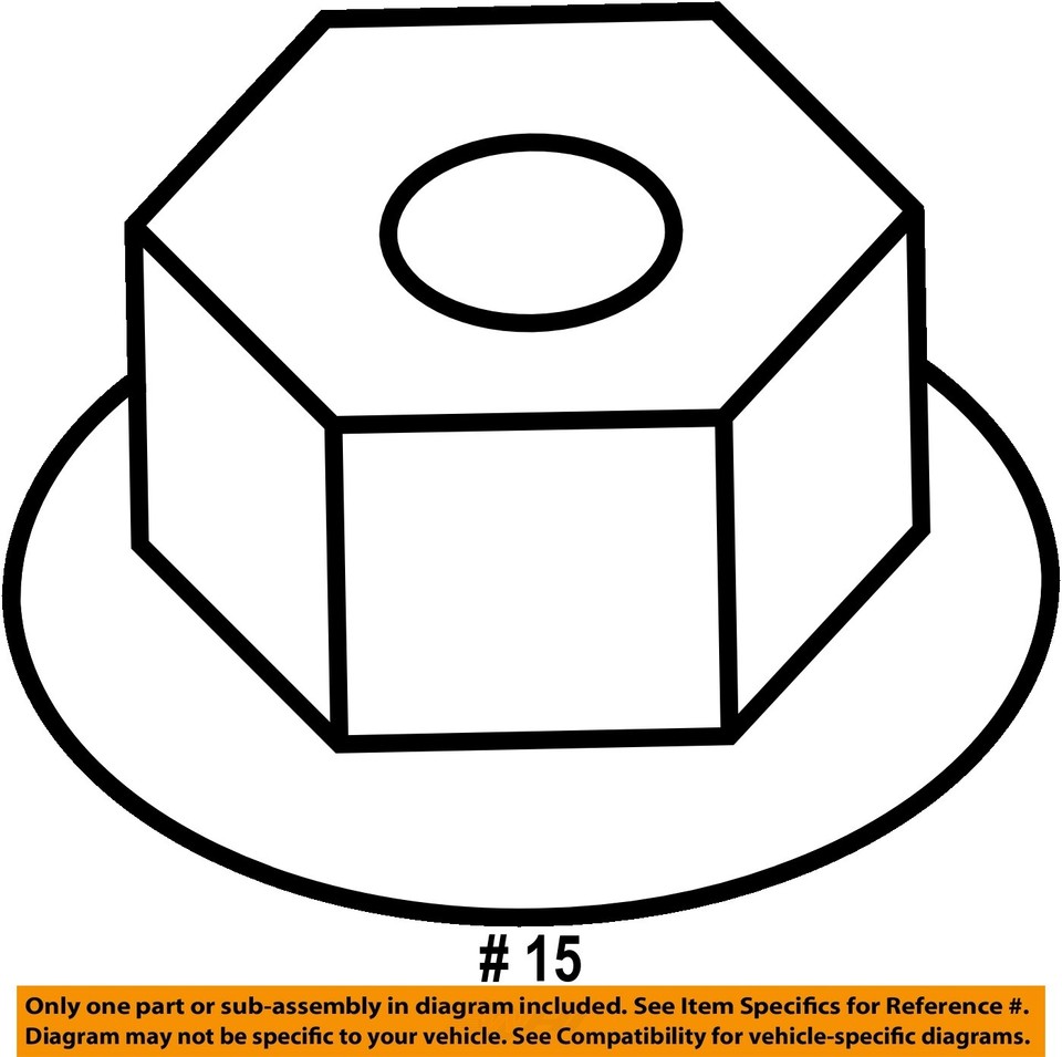 CHRYSLER OEM 02-20 200 Front Suspension Struts Components-Top Nut ...