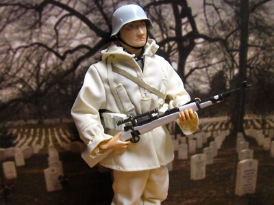 GERMAN WEHRMACHT RUSSIAN FRONT WINTER SOLDIER COTSWOLD ELITE BRIGADE 12 ...