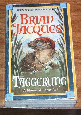 BRIAN JACQUES Taggerung FIRST 1st printing REDWALL #14 Troy Howell ...