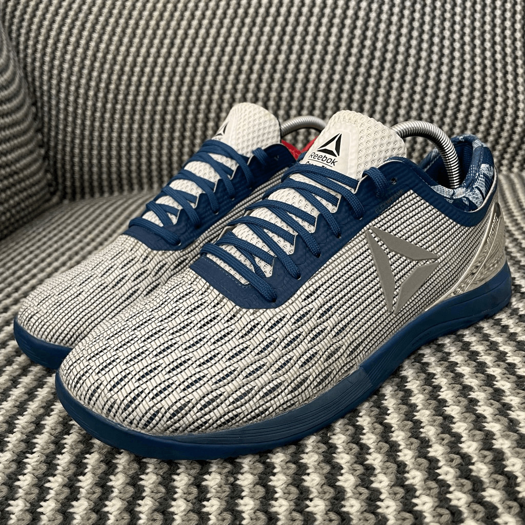 Reebok CrossFit American themed red/blue grey chrome … - Gem