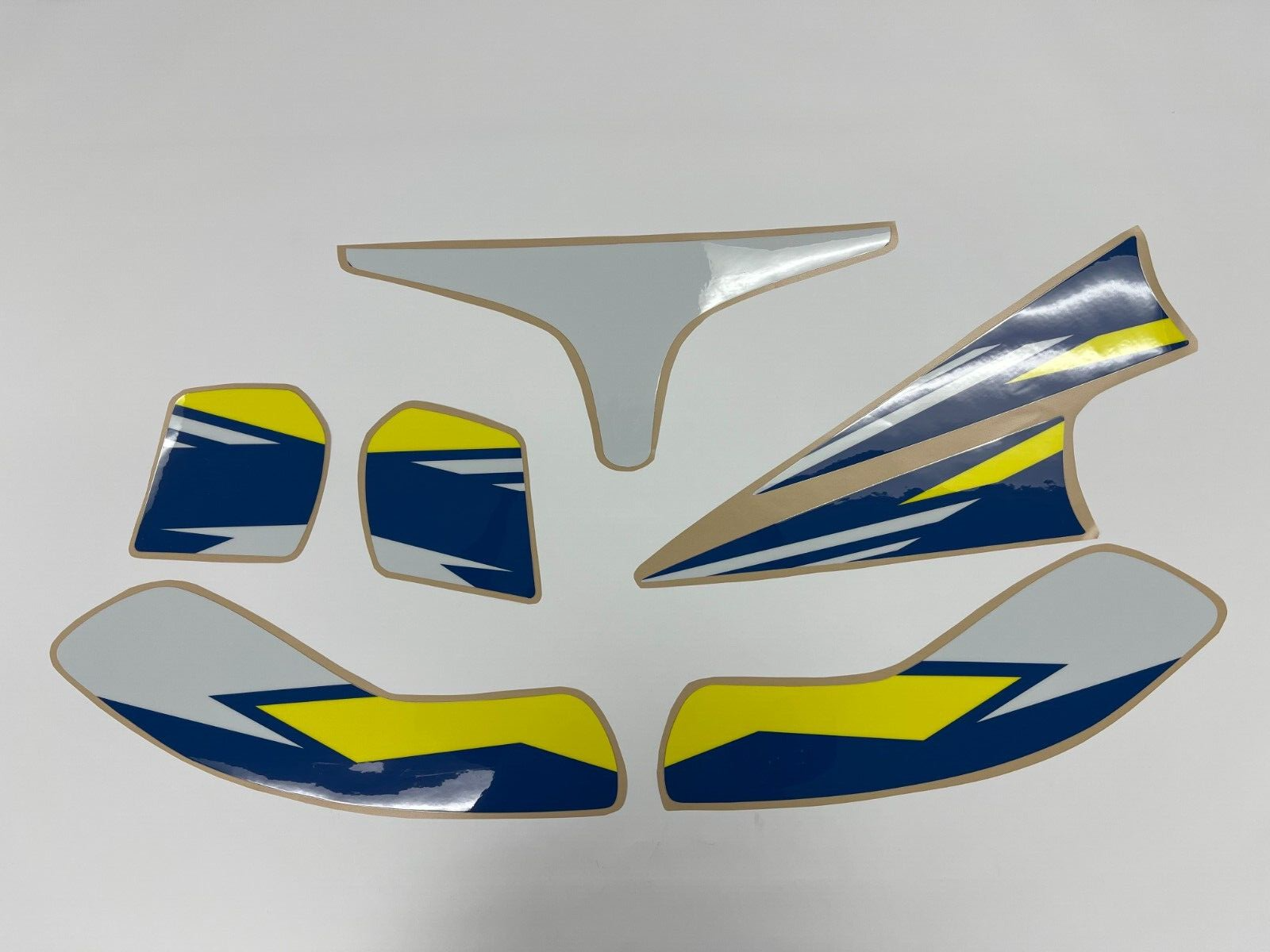 CRG BAMBINO PUFFO KIDS KART KIT FRONT BUMPER DECALS GRAPHICS KARTING ...