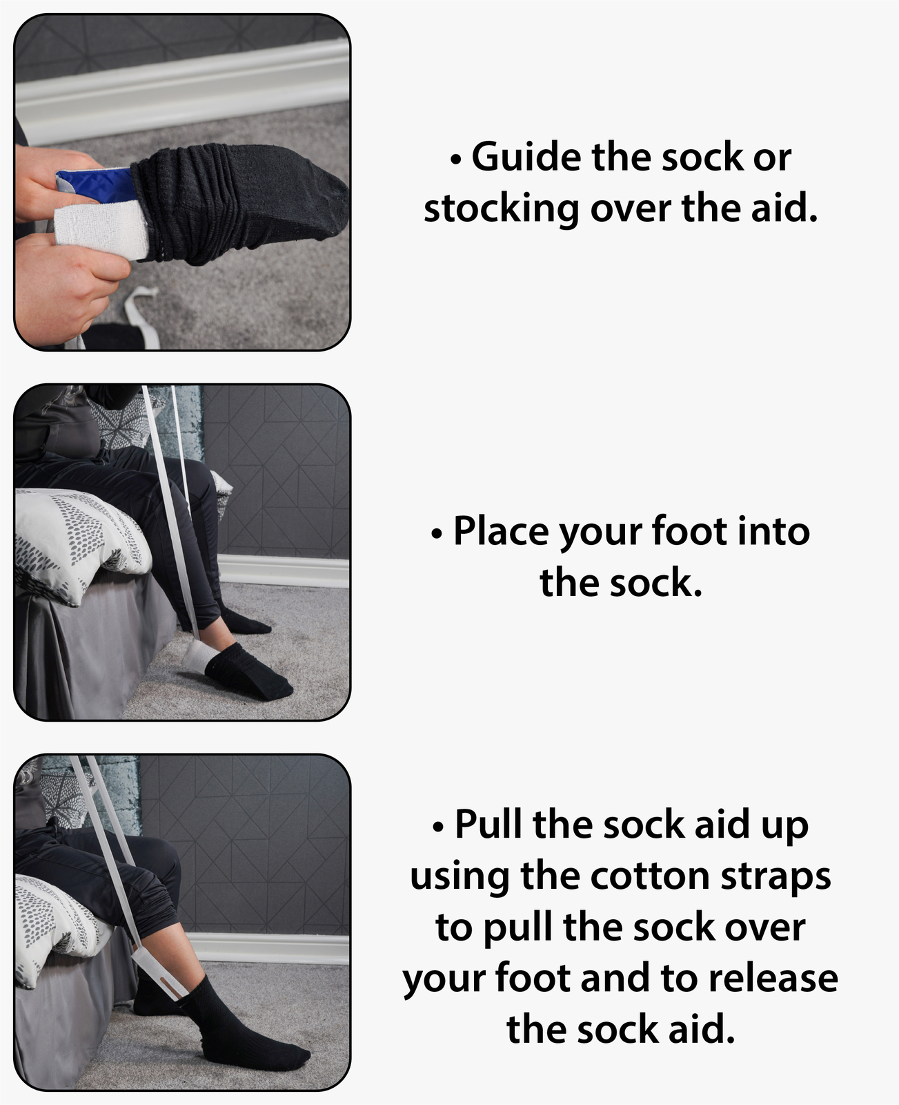 Flexible Sock and Stocking Aid - Help Put Socks On Mobility Disability ...