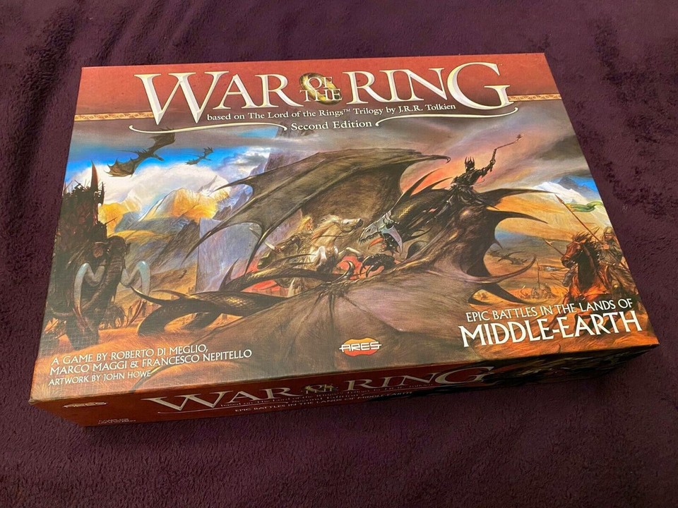 War of the Ring 2nd Edition Professionally Painted Ares WOTR LOTR ...