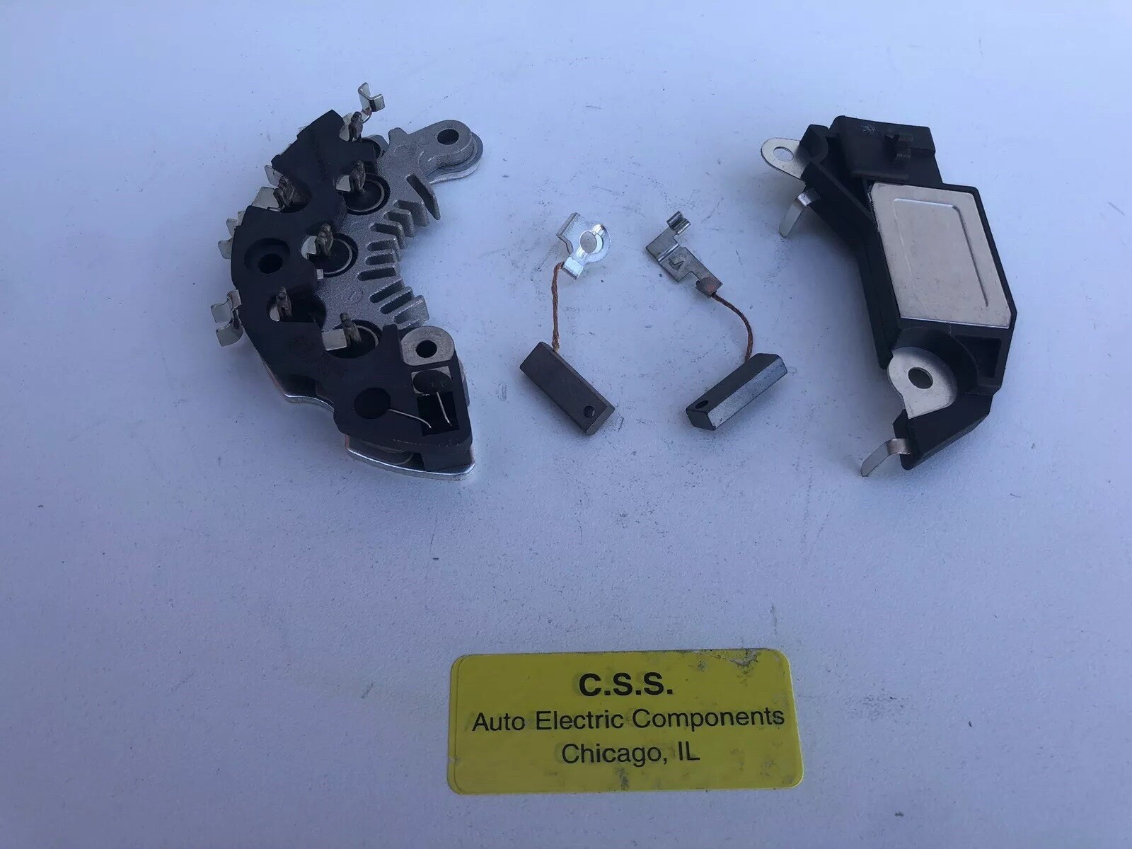 Delco CS130 CS121 Alternator Rectifier Regulator Brushes Chevrolet ...