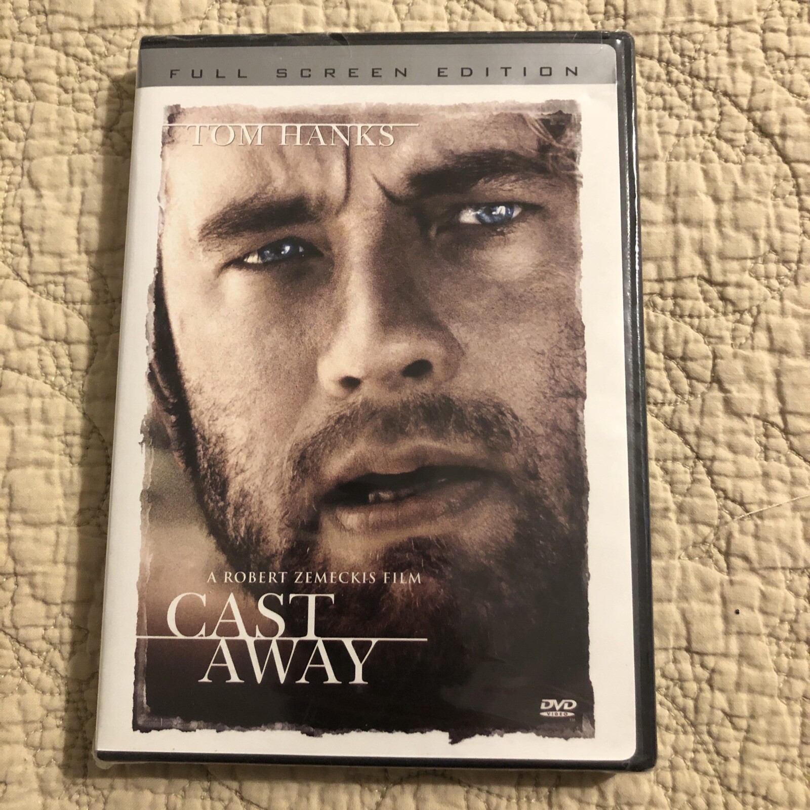Cast Away (DVD, 2006, Single Disc Version Full Frame Sensormatic) Tom ...