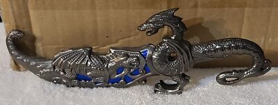 FANTASY DRAGON MYTHICAL DAGGER KNIFE BLUE | eBay