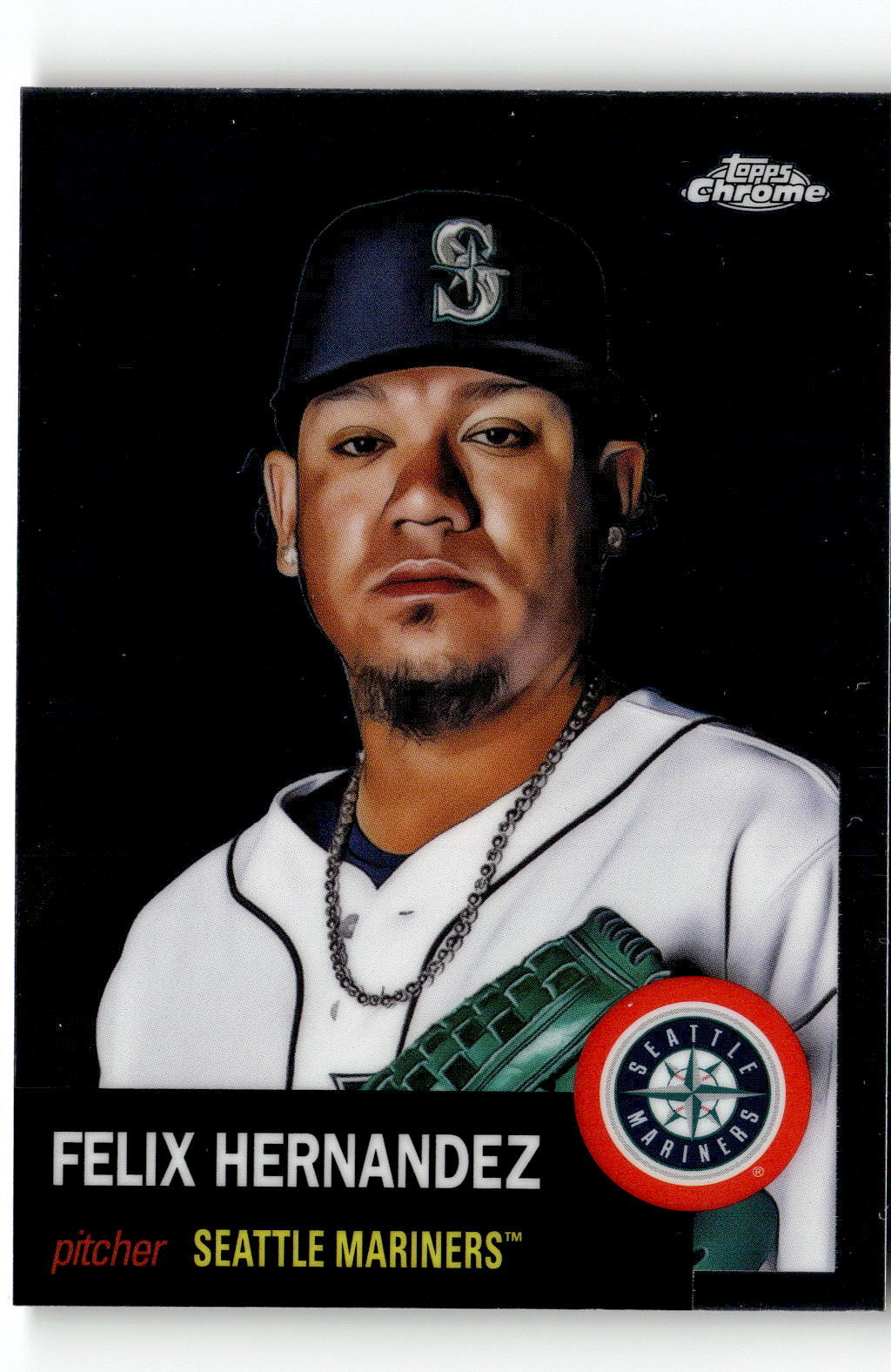 2021 Topps Chrome Platinum Anniversary Edition Felix Hernandez 287 | eBay