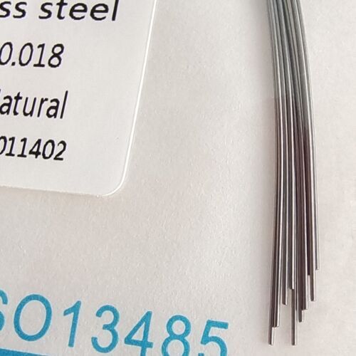 Dental Orthodontic Treatment Stainless Steel Arch Wires Round Natural ...