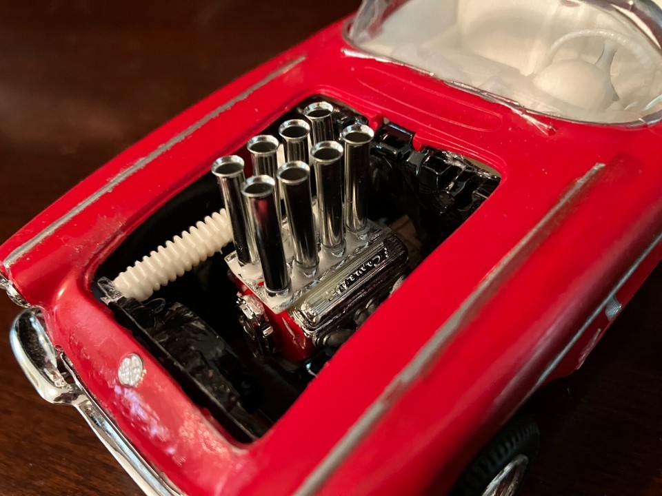 Set of 8 Metal Injector Stacks 1/25 scale - 15 MM long 3.2 MM Diameter ...