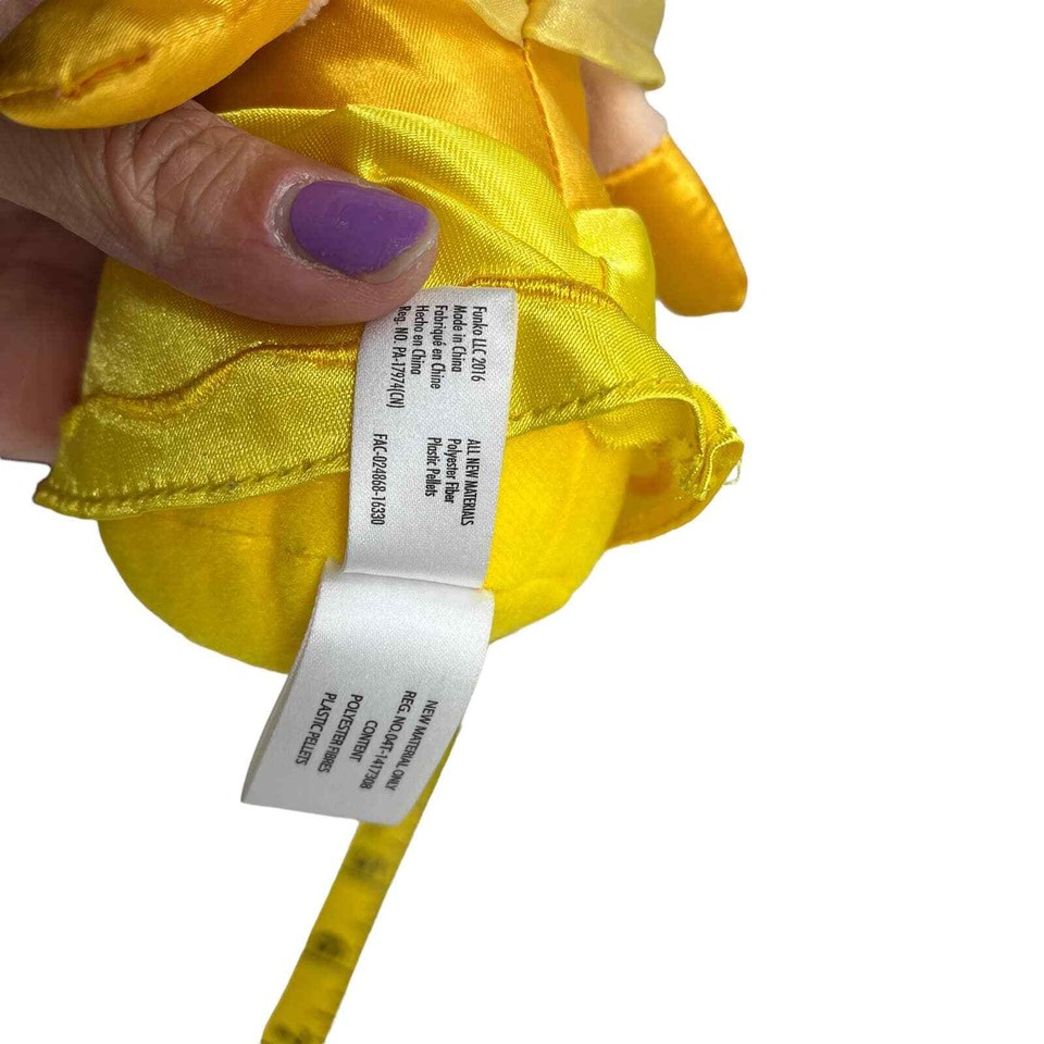 Funko Disney Princess Plush Lot Belle & Rapunzel Tangled Beauty and the ...