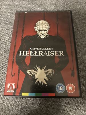 Hellraiser DVD R2 UK Arrow Clive Barker 1987 Andrew Robinson Clare ...