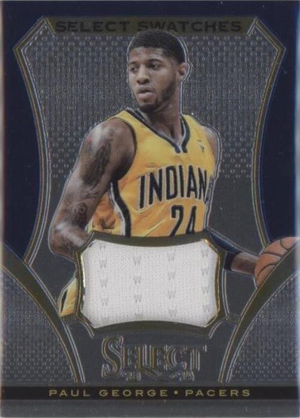 2013-14 Panini Select - Select Swatches #66 Paul George (MEM) for sale ...