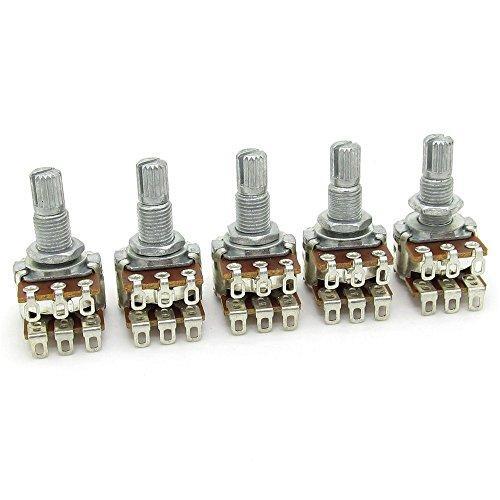 Audio Pots Guitar Volume Dual Deck Mn250k Blend Balance Pickups ...