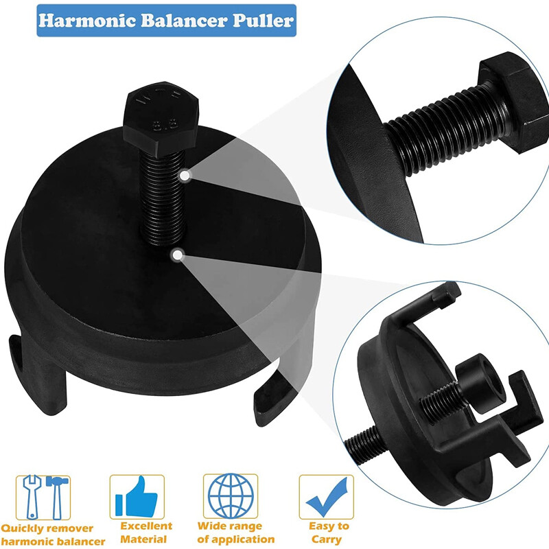 Crank Pulley Puller 25264 For GM LS Harmonic Balancer for Chrysler ...