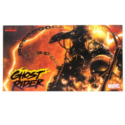 Mezco Toys One-12 Collective Ghost Rider And Hell Cycle Action Figure ...
