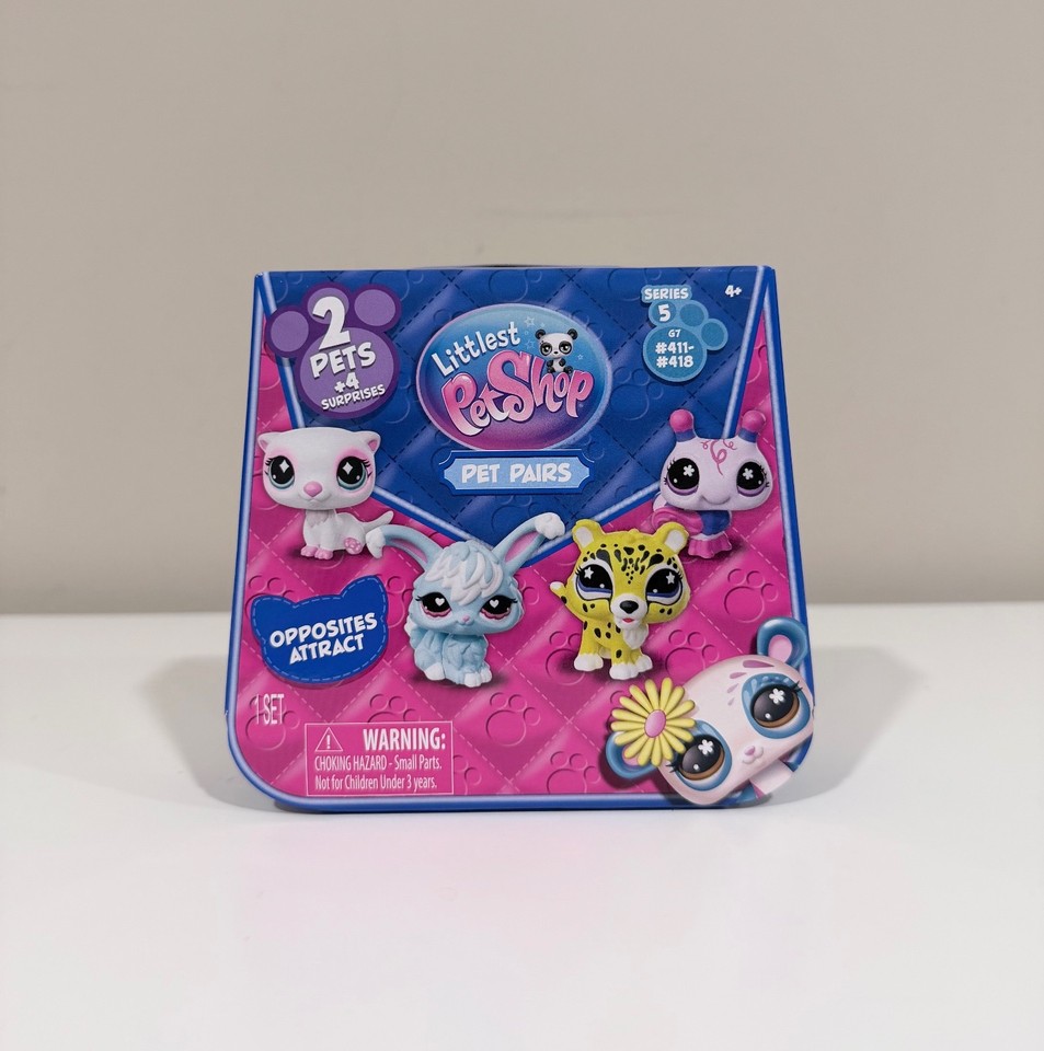 Littlest Pet Shop LPS G7 Series 5 Pet Pairs Opposites Attract You ...