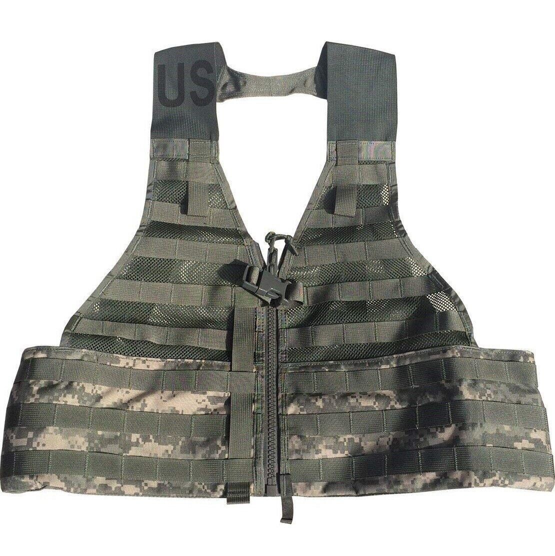US Military ACU FLC Fighting Load Carrier LBV Tactical Vest Digital ...