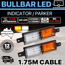 Bull Bar LED Indicator / Park Lights ADR Approved Toyota Prado 90 120 ...