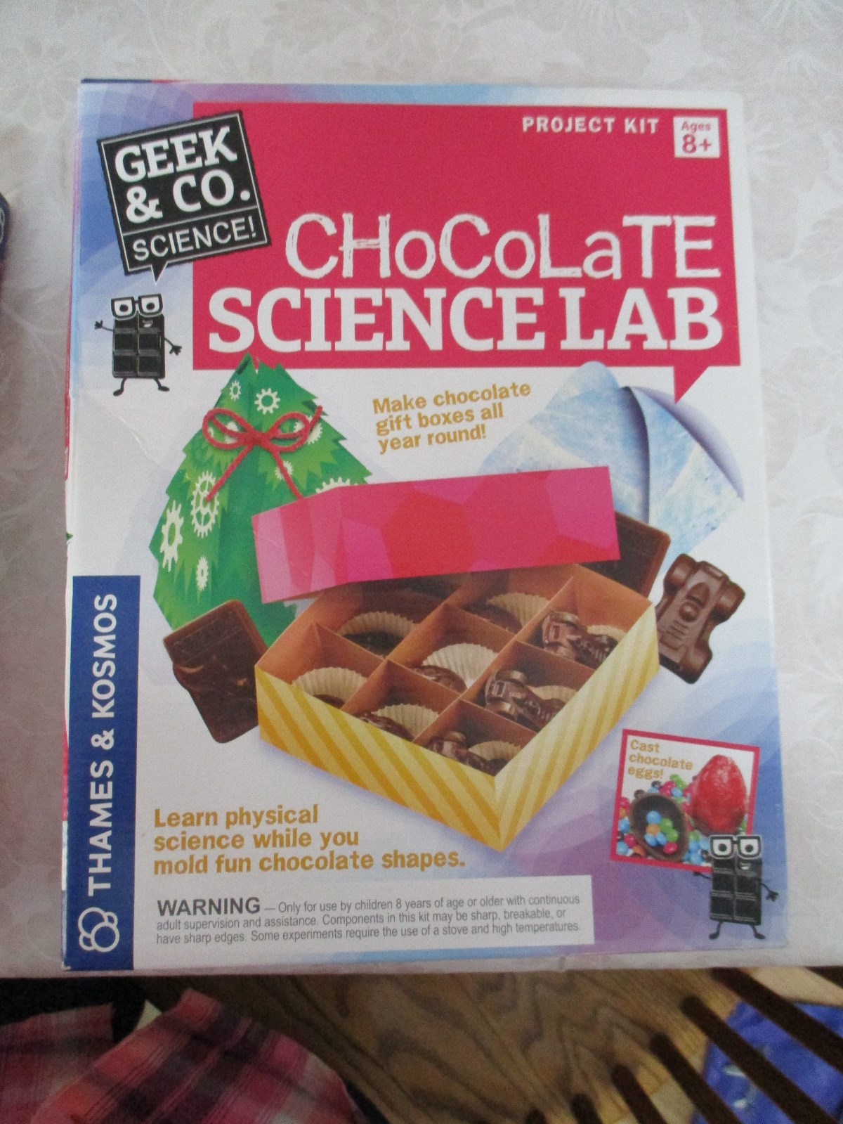 THAMES and KOSMOS 550019 Geek & Co. Chocolate Science Lab Kit Project ...