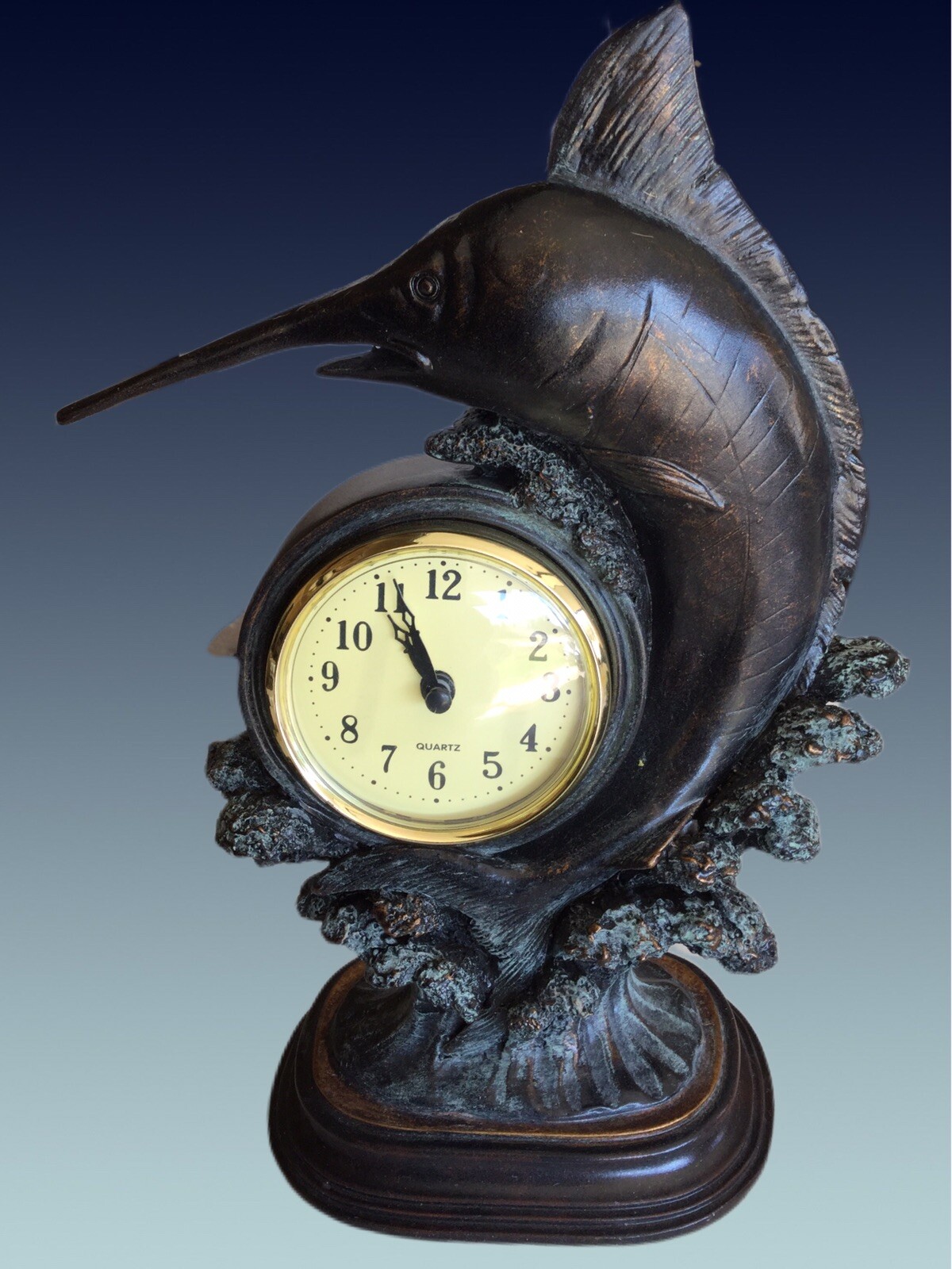 Flying Marlin Clock | eBay