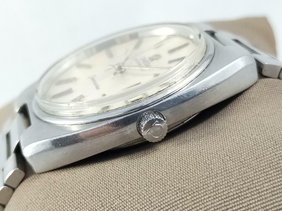 Authentic OMEGA Seamaster Date Silver Dial Cal: 1012 Men's Watch ref ...