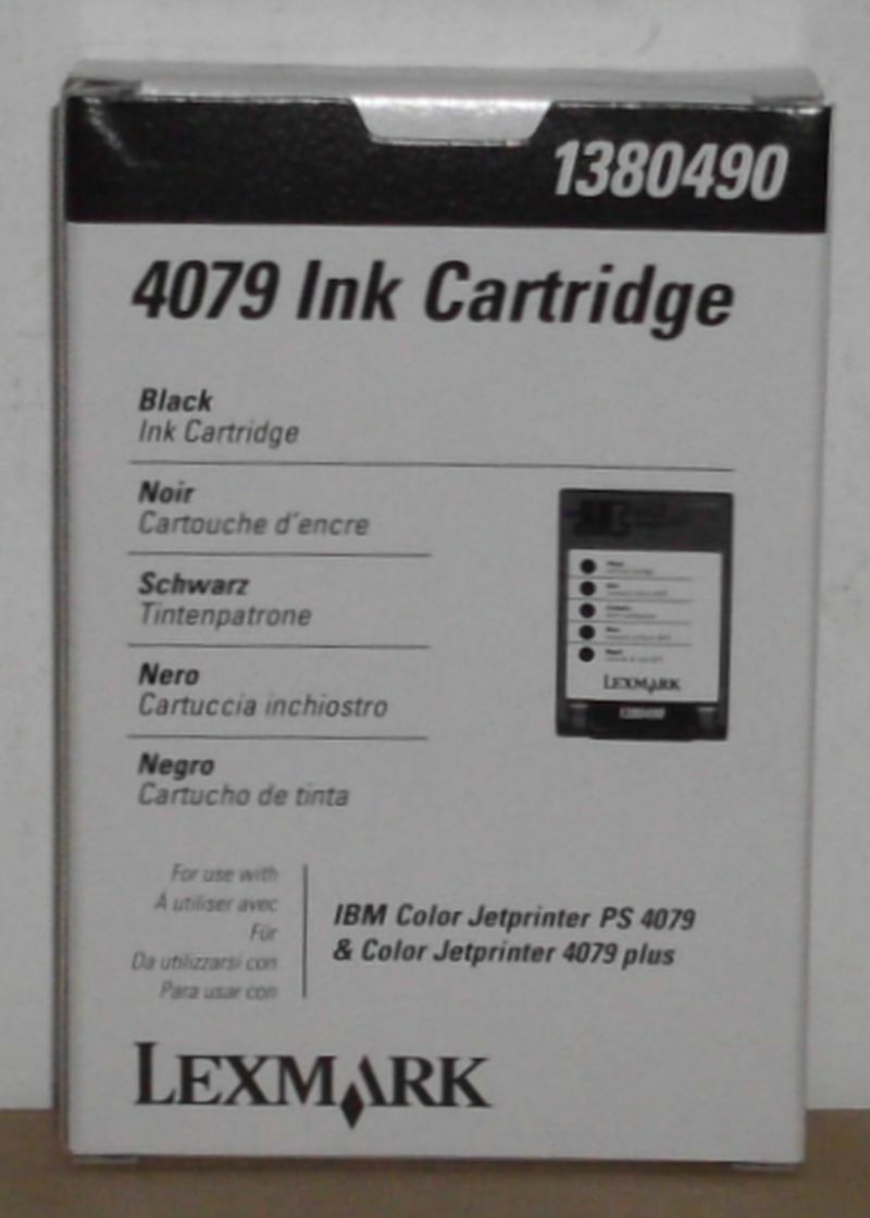 Lexmark 4079 Ink Tine 1380490 schwarz black IBM Color Jetprinter PS ...