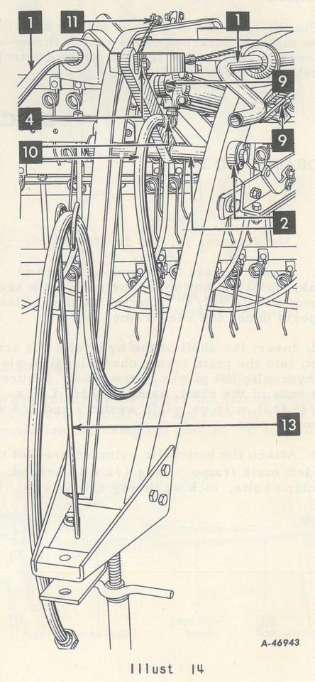 IH International Harvester No 15 Side Delivery Wheel Driven Pull Hay ...