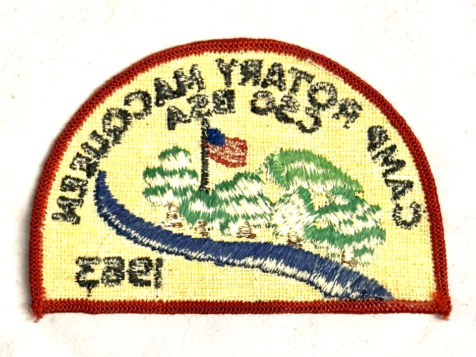 1963 Camp Rotary Macqueen Chief Shabonna Council Boy Scout Patch | eBay
