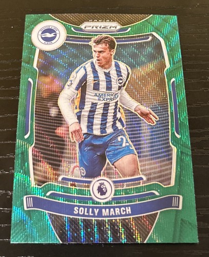 2021-22 Panini Prizm Premier League Solly March Green Wave Prizm | eBay