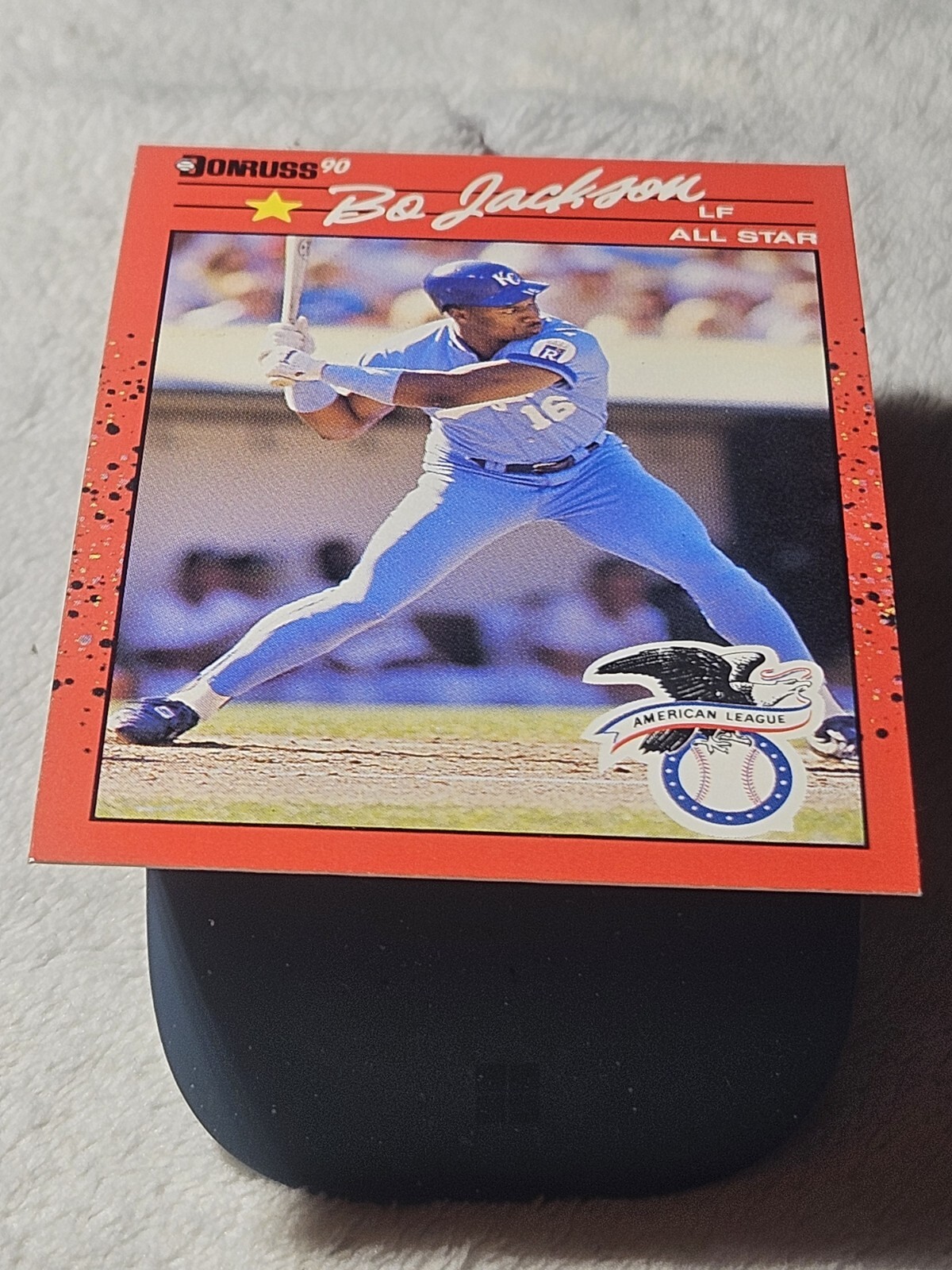 KIRBY PUCKETT DONRUSS 90s ERROR CARD 1. NO TM NEXT TO American league.2 ...