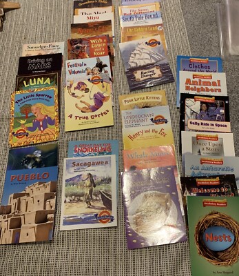 Houghton Mifflin Leveled Readers &Vocabulary ReadersLot Of 32Paperback ...