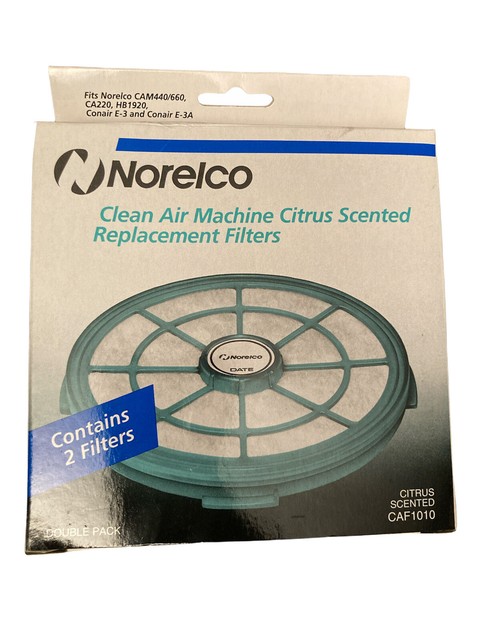 Norelco Clean Air Machine Citrus Scented Replacement Filter CAF1010 for ...