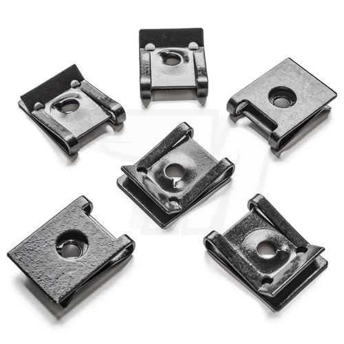 15X Universal Fastening Clip Made Of Metal In Black 305394791160 | eBay UK