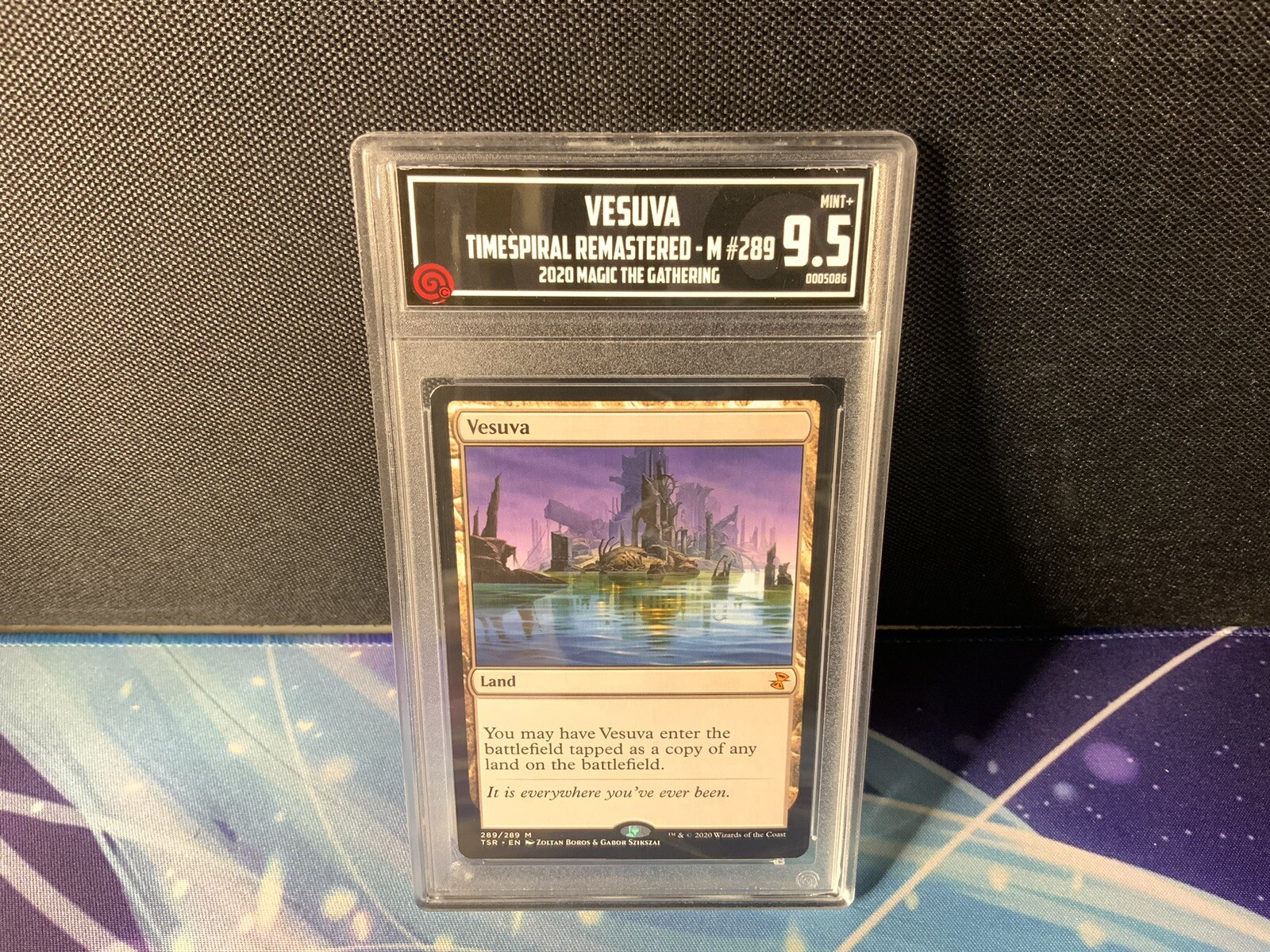 TCCG 9.5 PSA 10 (eq) MTG - 1x Vesuva Timespiral Remasterd Magic the ...