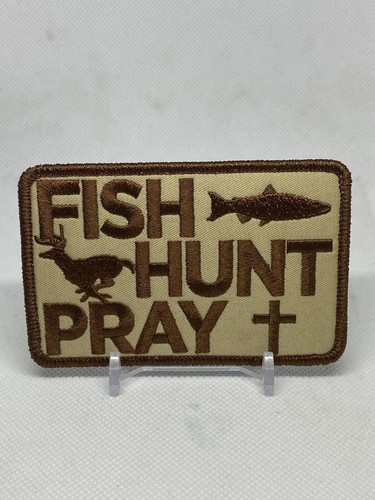 New Trendy Humorous Funny Vintage Style Patch Cap Hat - Fish Hunt ...