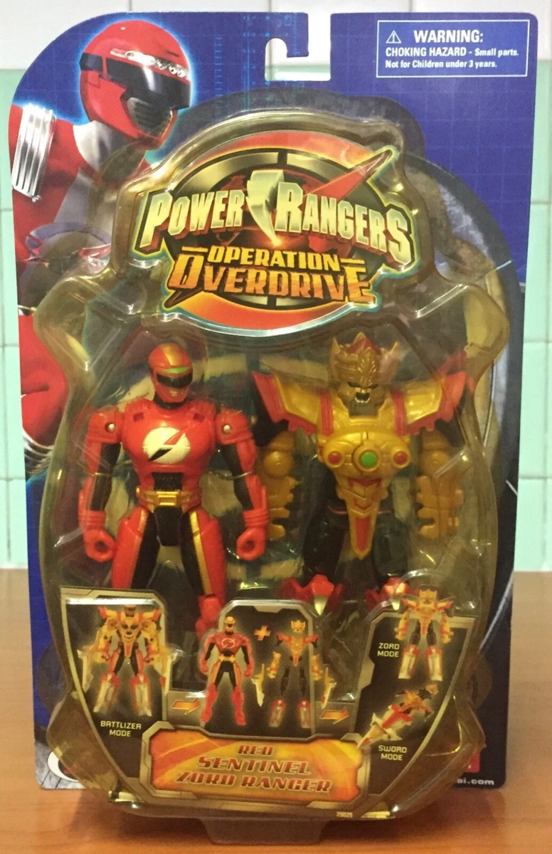 Power Rangers Operation Overdrive Red Sentinel Ranger