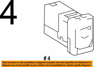86190-42040 Toyota Adapter assy, stereo jack, no.1 8619042040, New ...