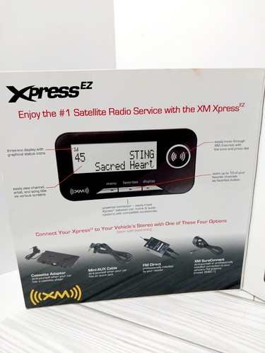 Audiovox XpressEZ XMCK5P For XM Car & Home Satellite Radio Receiver for ...