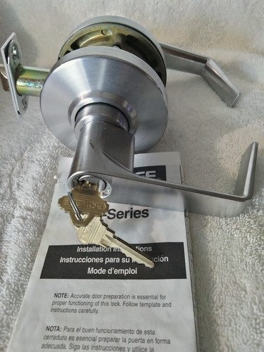 Schlage Entrance Office Lock Door Handset Lever AL53PD SAT 626 for sale ...