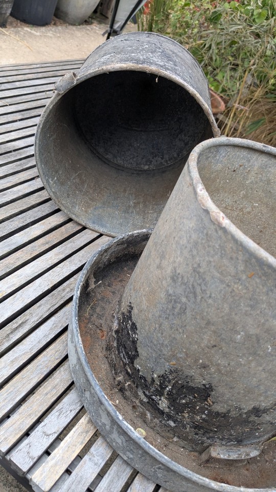 Vintage galvanised ELTEX poultry feeder | eBay UK