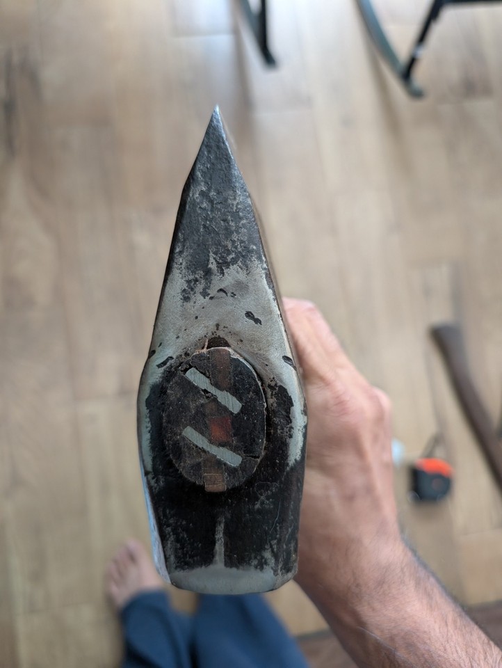 Cyclone Block Splitter Vintage Made In Australia Maul Axe - Spotted Gum ...